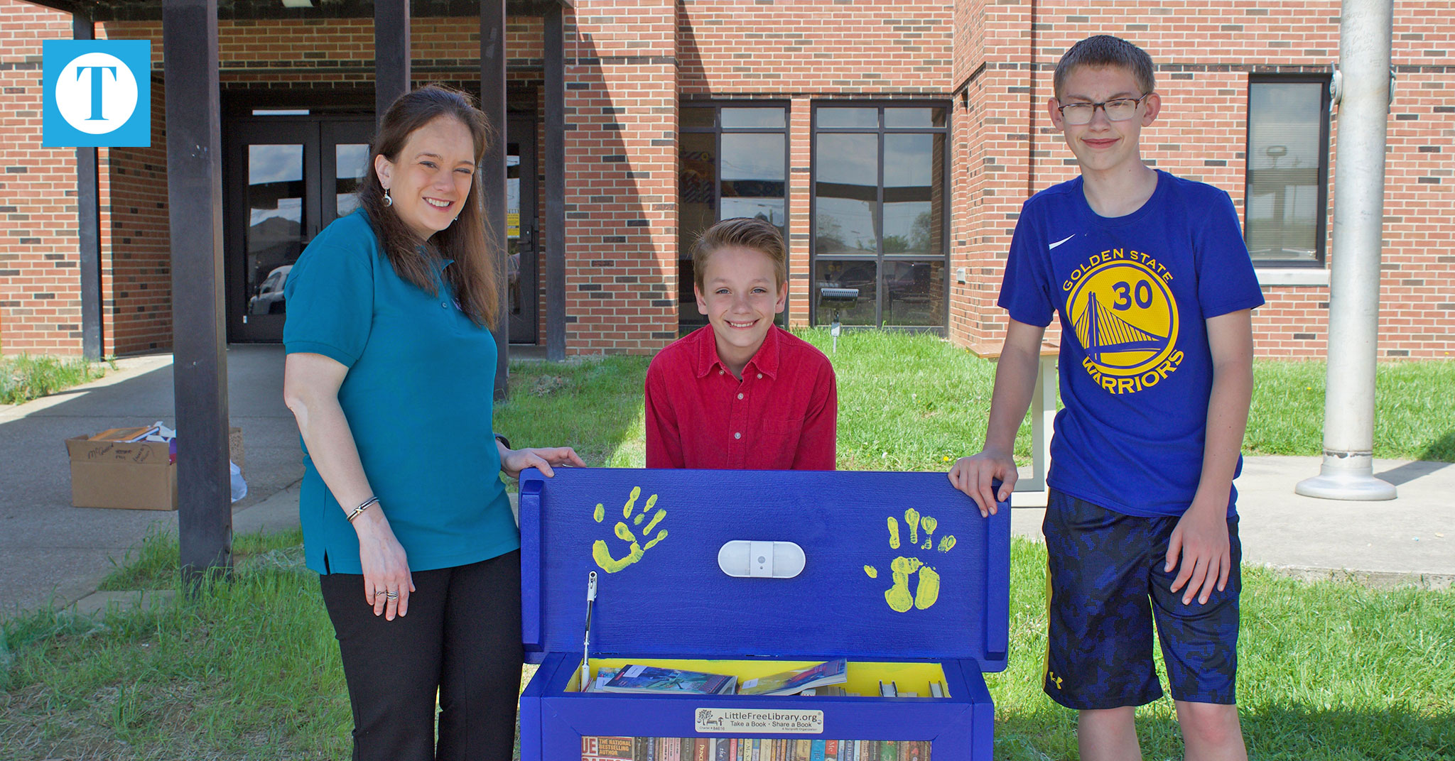 BMS Unveils Little Free Library Sponsored By Kentucky Wesleyan Student Program The Owensboro Times