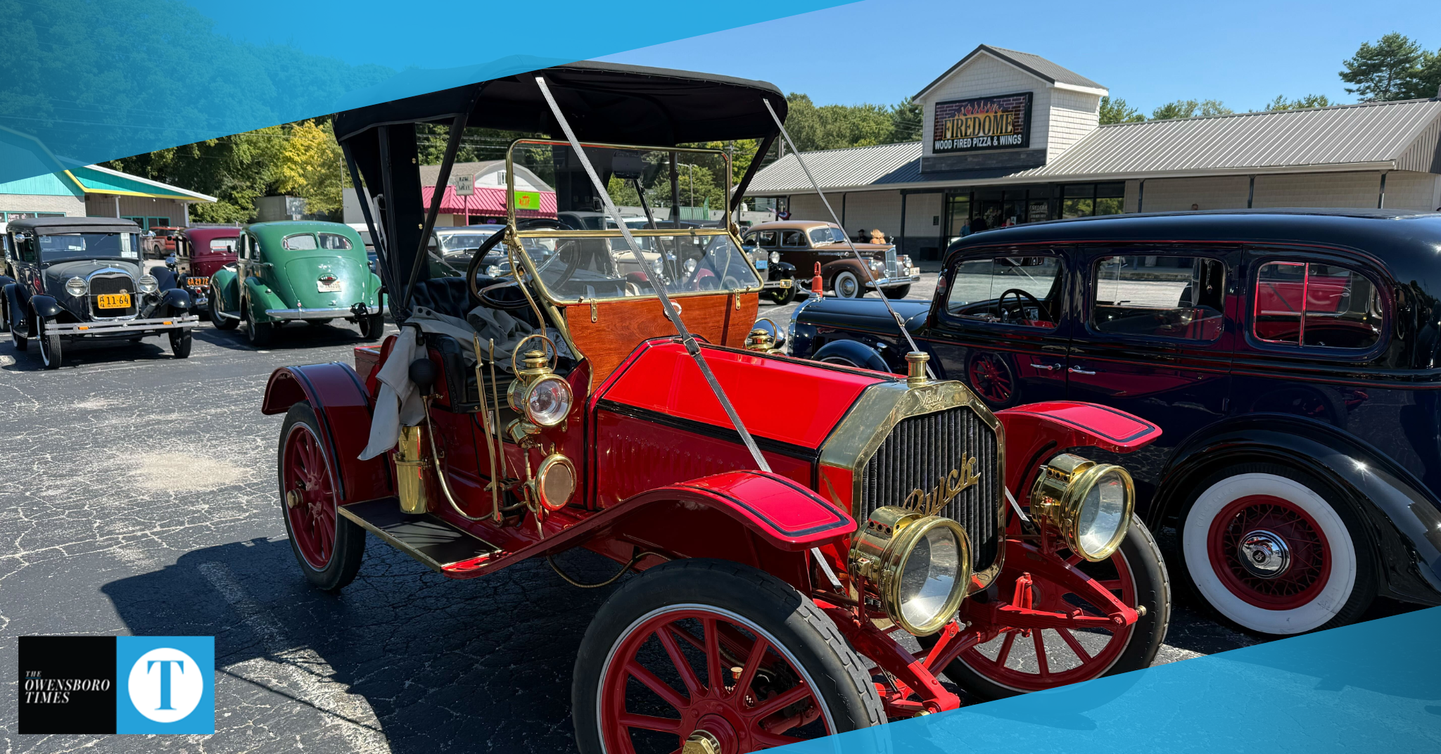 Vintage Glidden Tour cars rolling through Owensboro this week, on ...