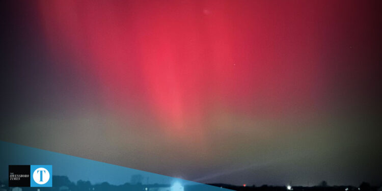 Photos: Northern Lights visible locally - The Owensboro Times