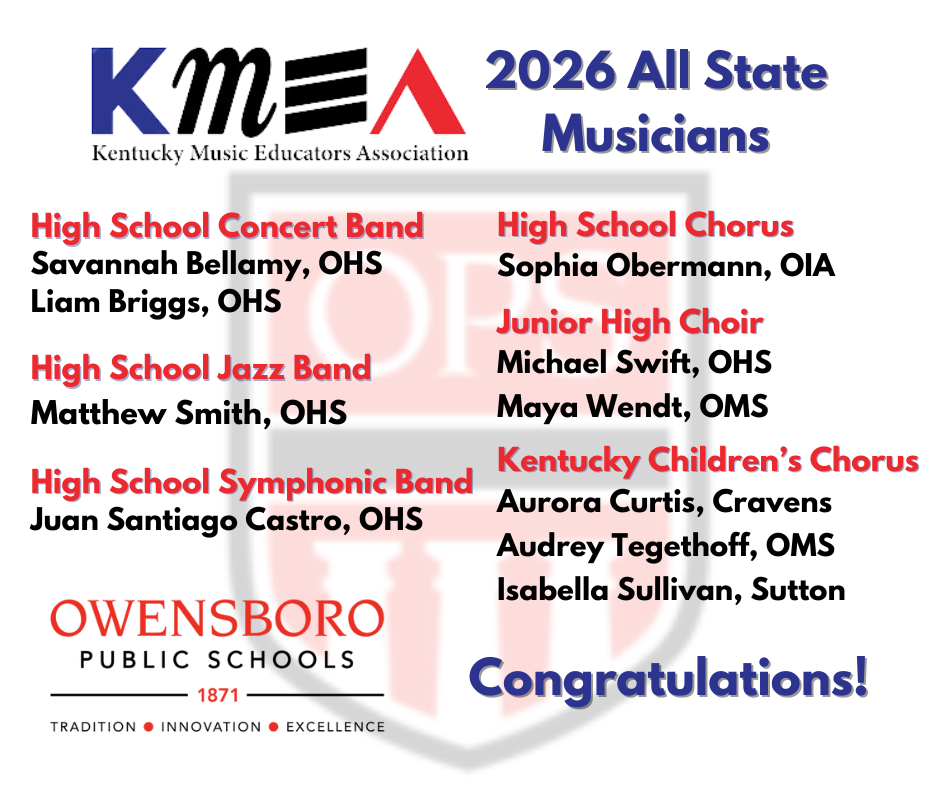 Local students shine at KMEA All-State Conference - The Owensboro Times